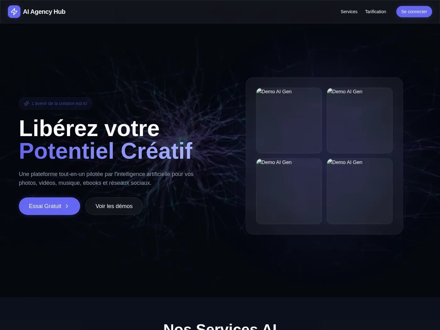 AI Creative Agency Hub