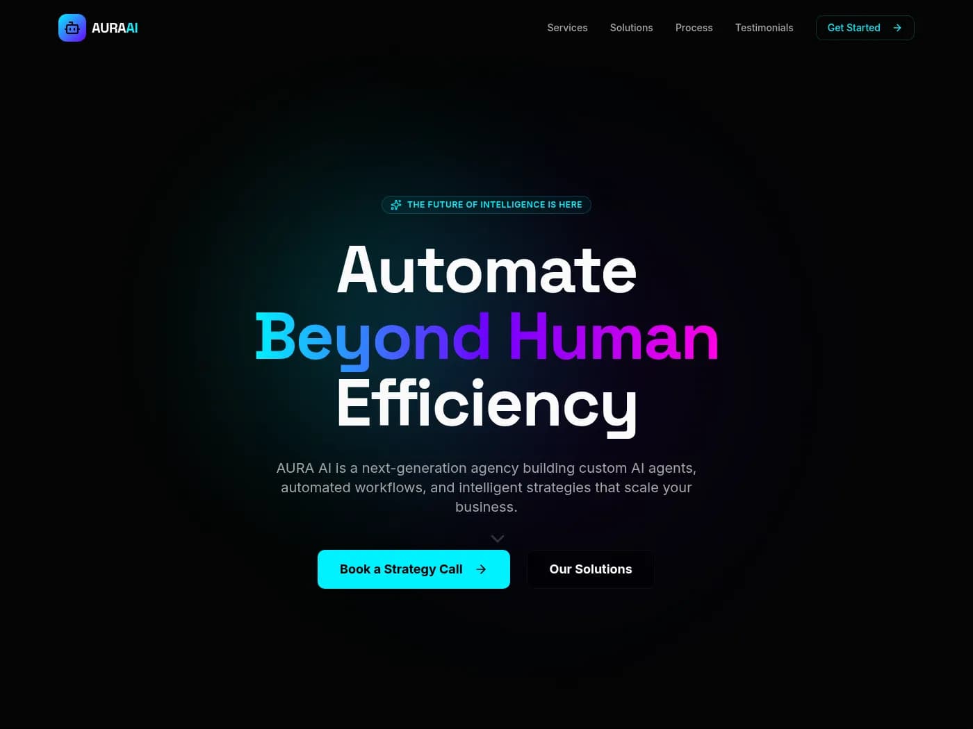 AI Agency Website