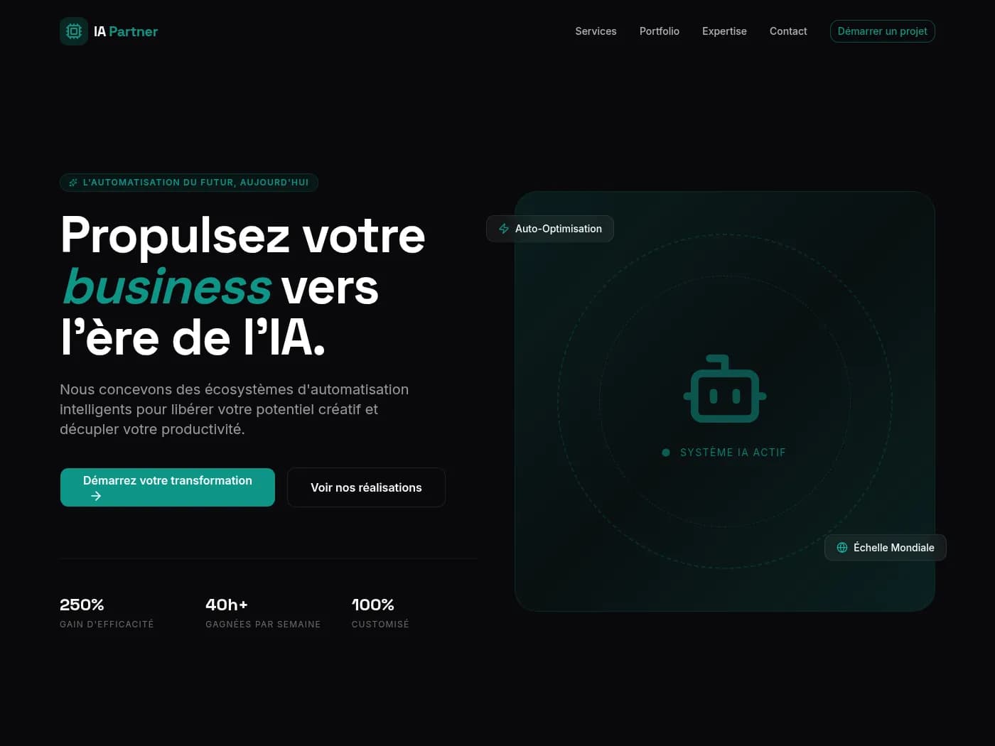 AI Automate Agency Site