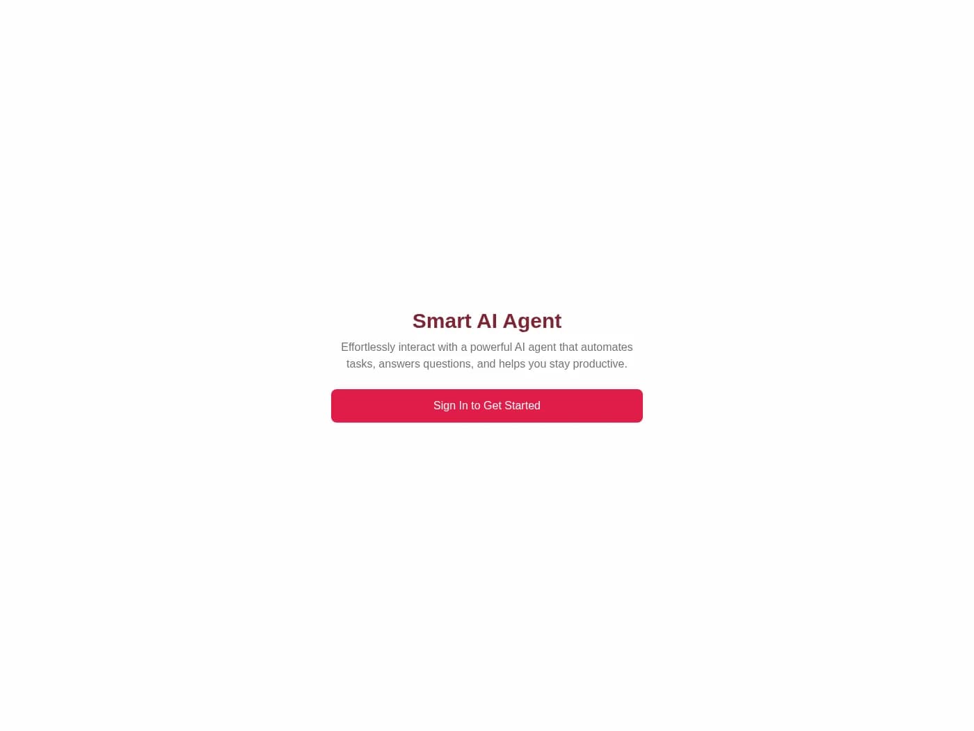 Smart AI Agent