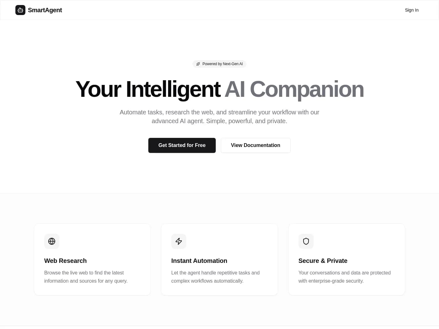 Smart AI Agent