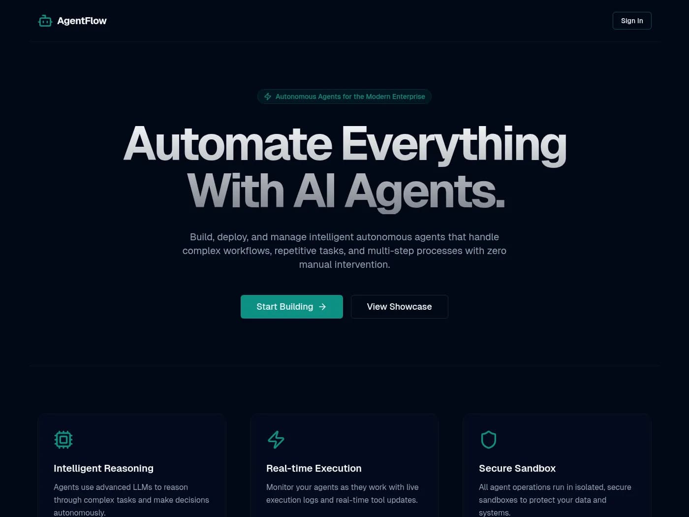 AgentFlow AI Automation