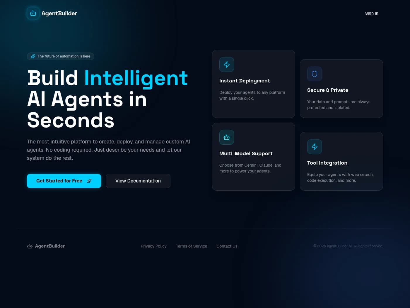 AI Agent Builder