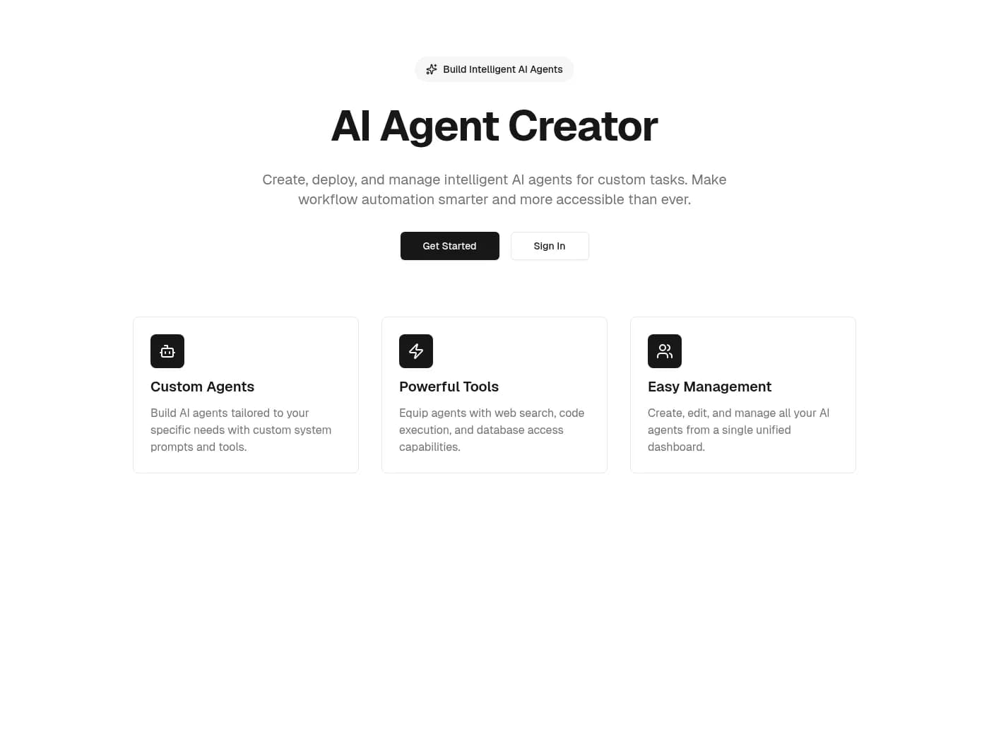 AI Agent Creator