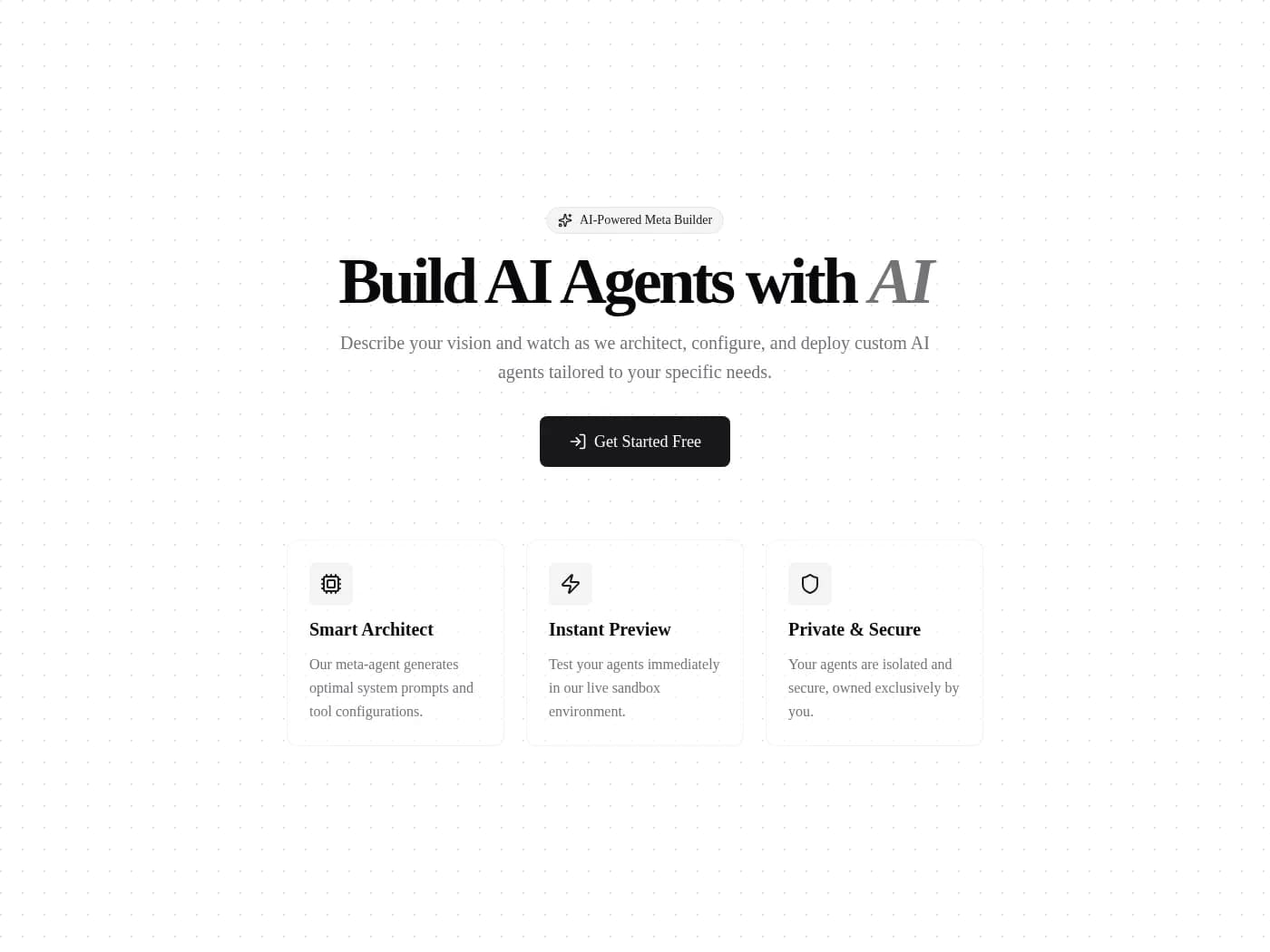 AI Agent Builder