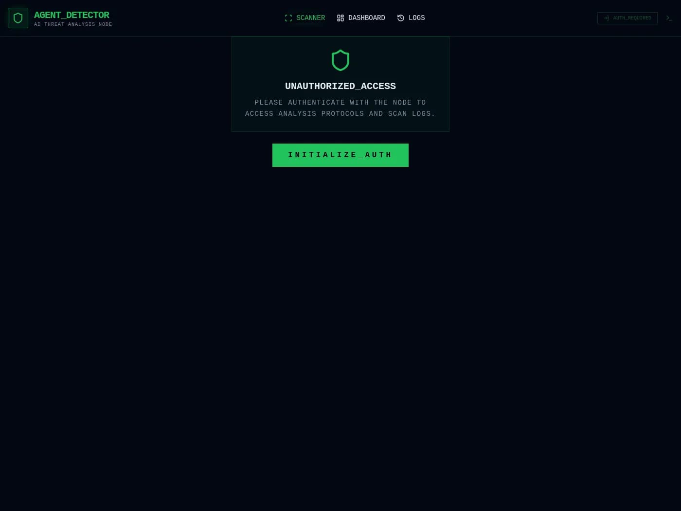 AI Agent Detector