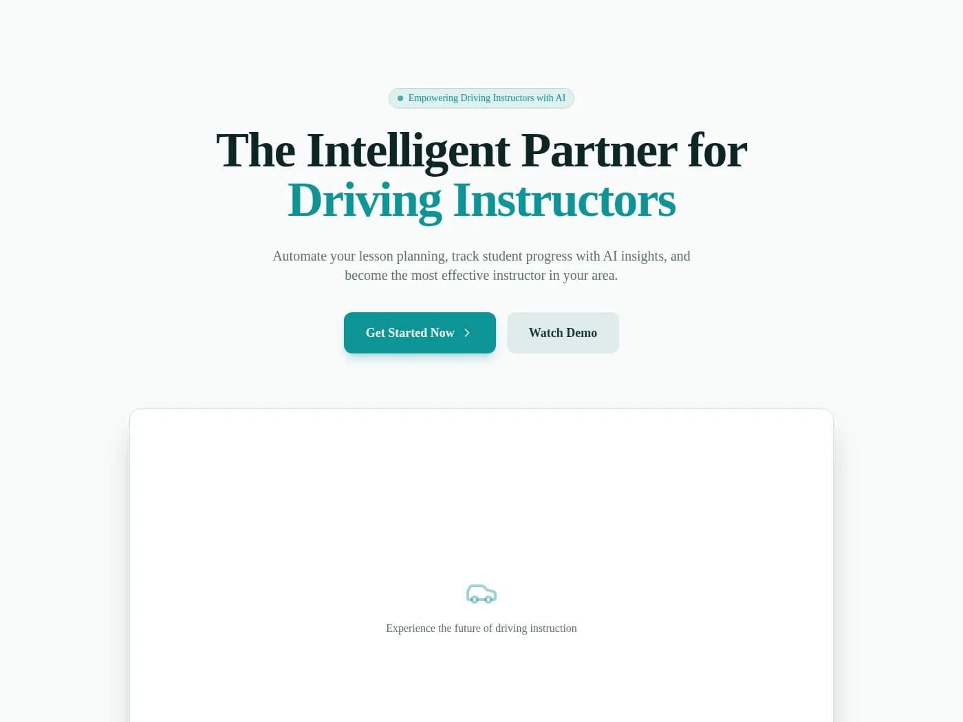 DriveCoach AI Agent