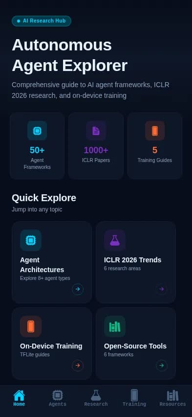 Autonomous Agent Explorer