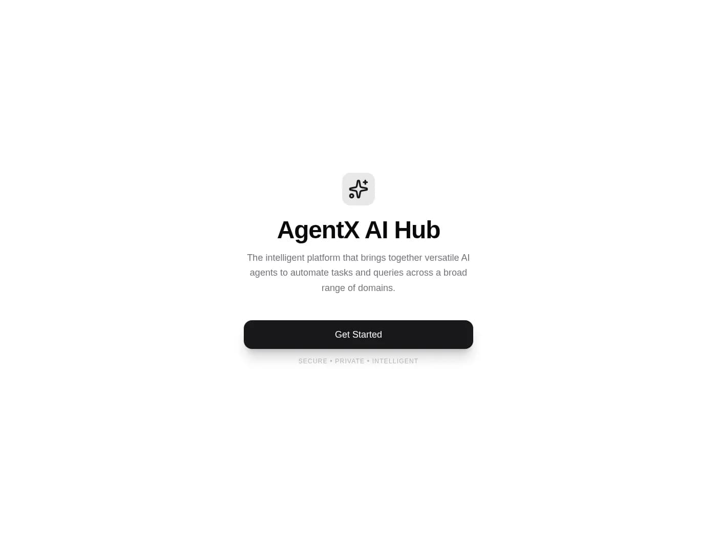 AgentX AI Hub