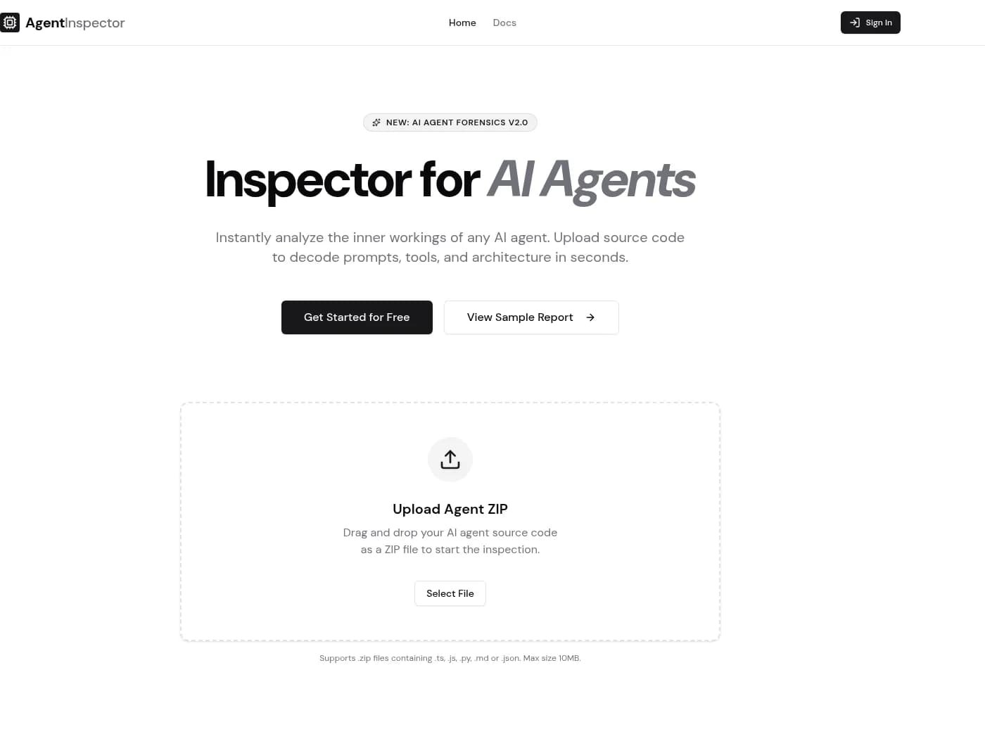 AI Agent Inspector