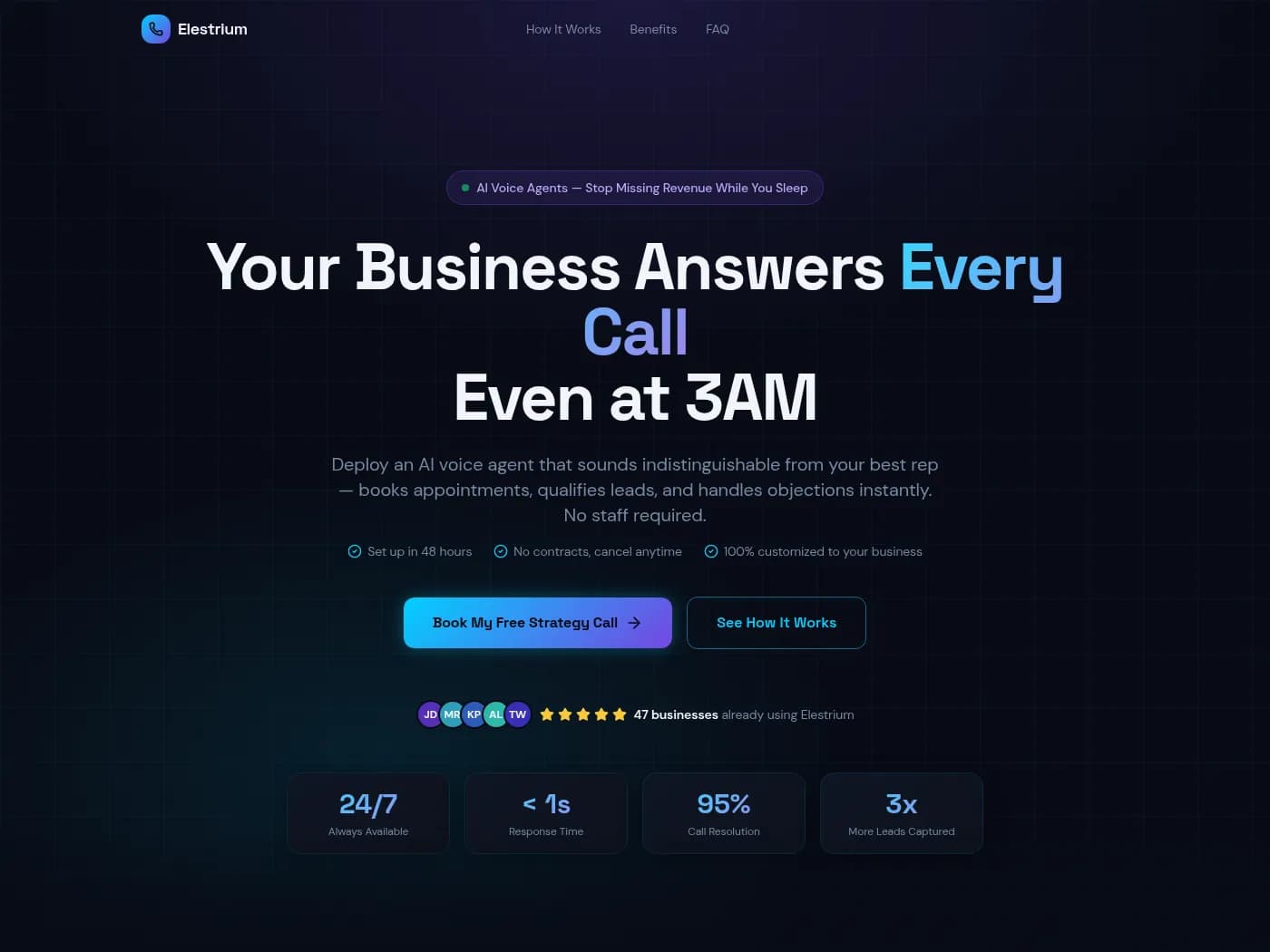 AI Agent Booking Page