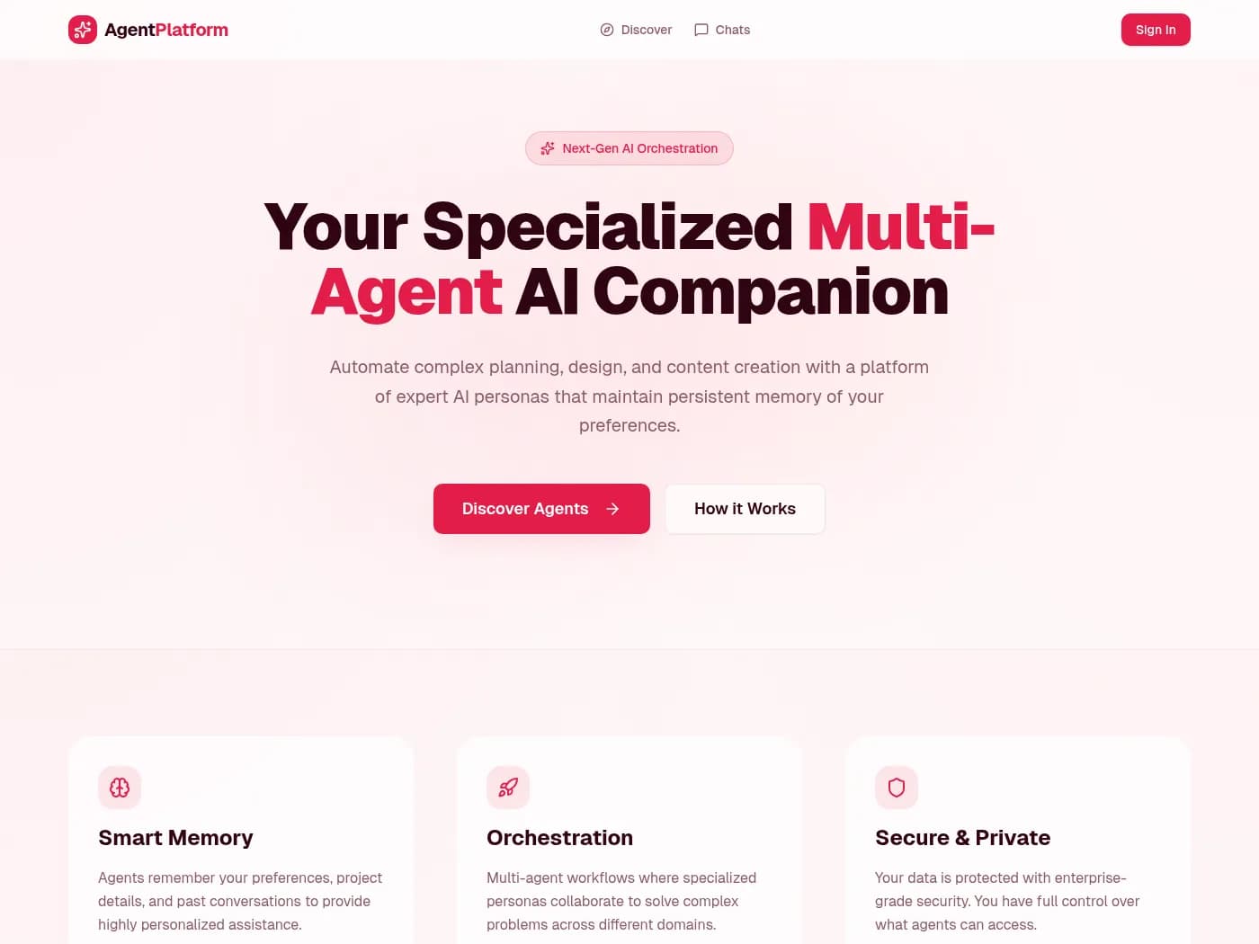 AI Multi-Agent Platform