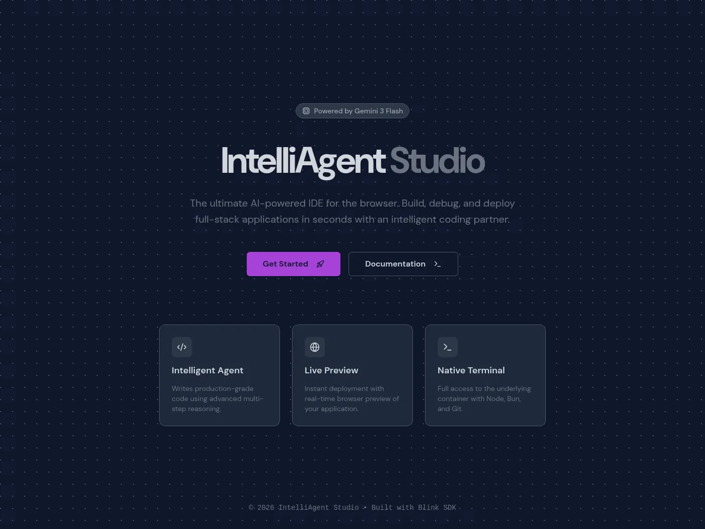 IntelliAgent Studio