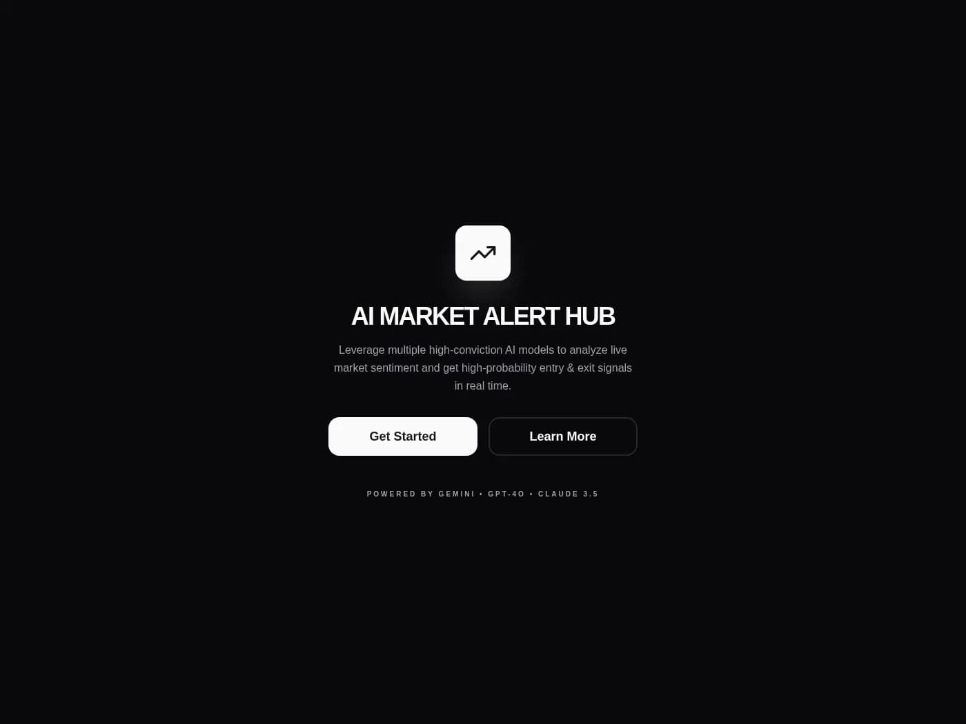 AI Market Alert Hub