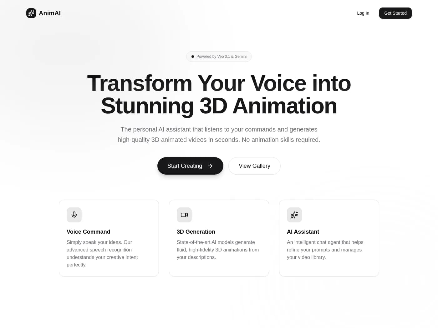 AI Animation Assistant