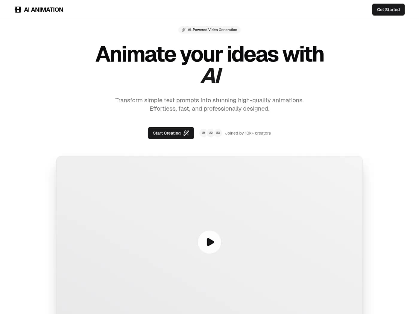 AI Animation Maker