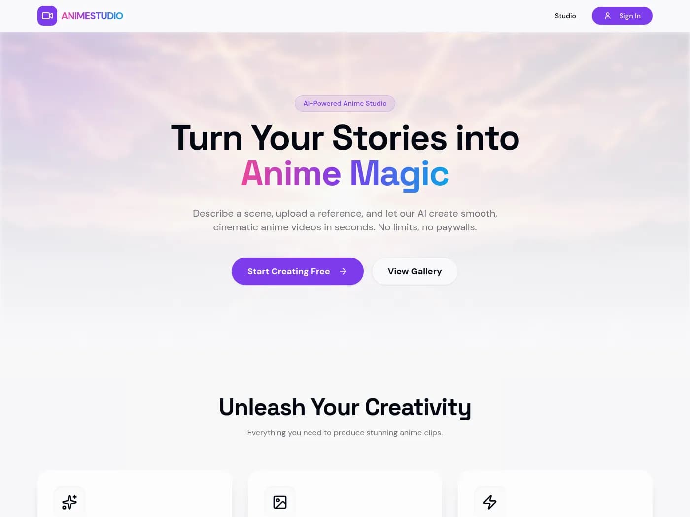 Prompt2Anime Video Studio