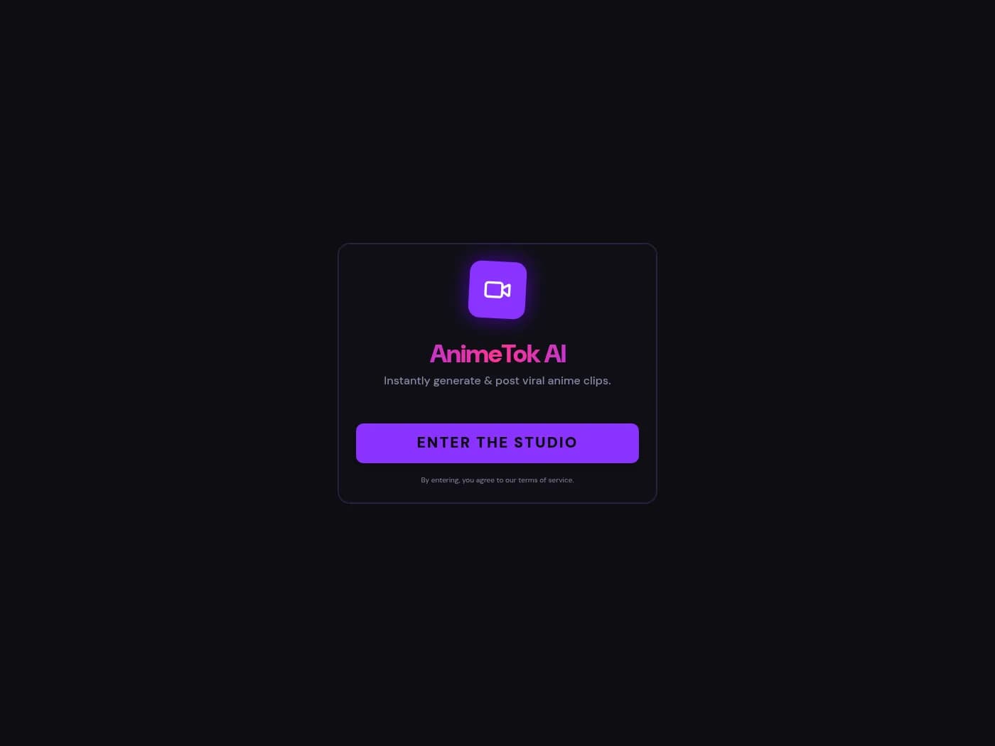 AI Anime TikTok Poster