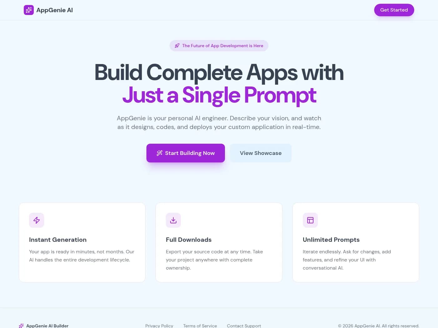 AppGenie AI Builder