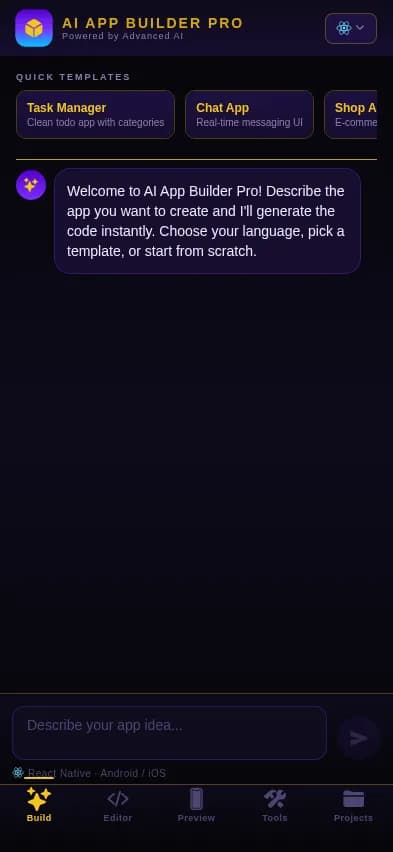 AI App Builder Pro