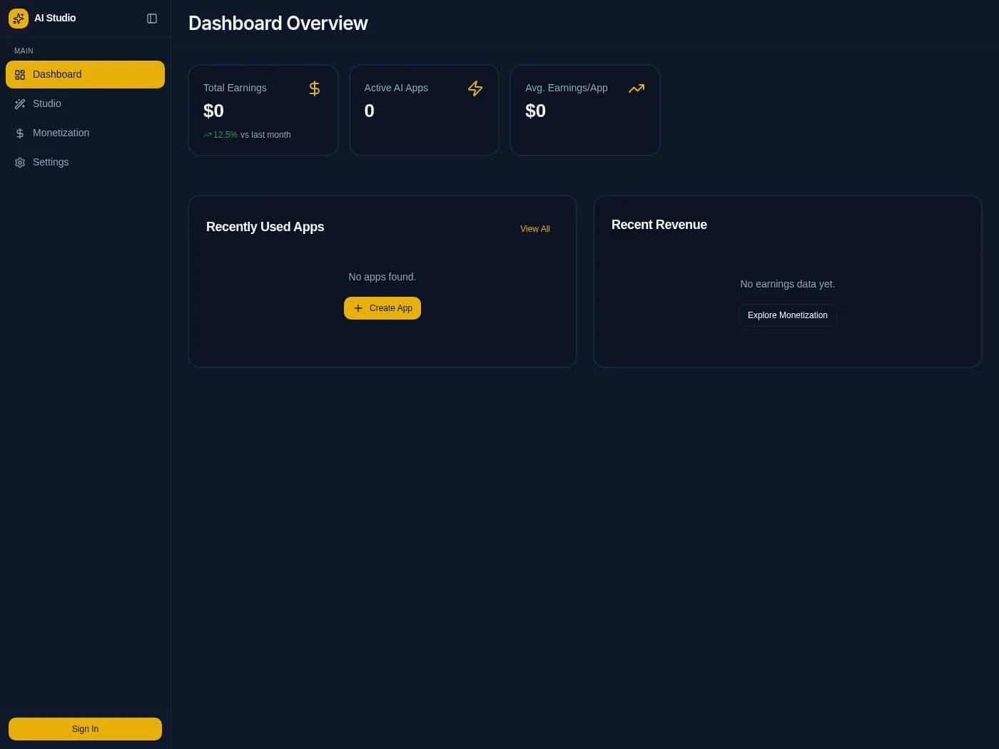 Money-Maker AI Studio