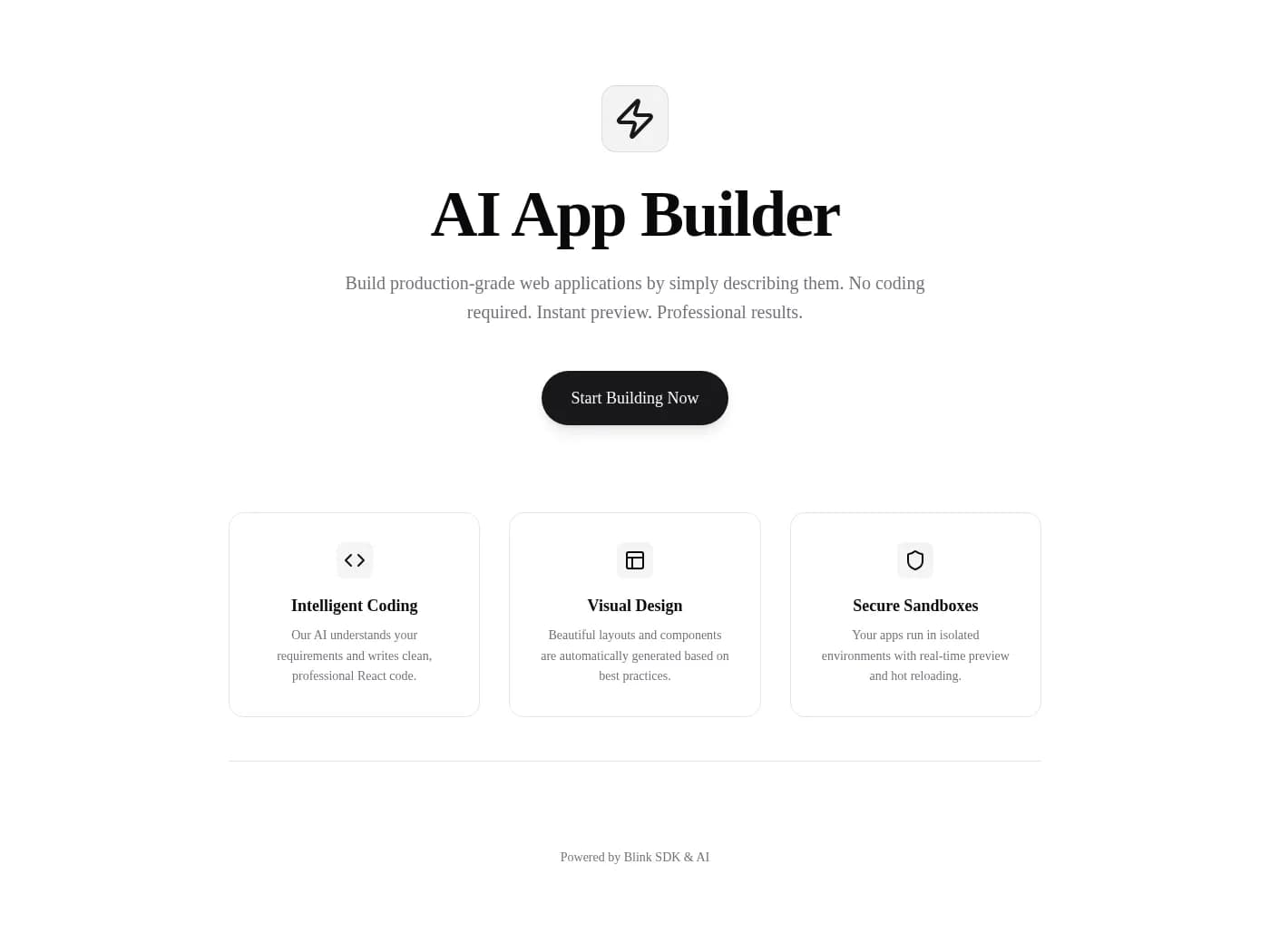 AI App Builder