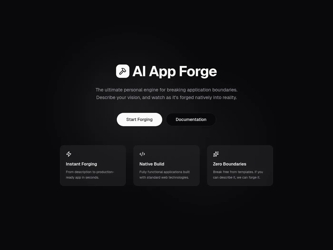 AI App Forge