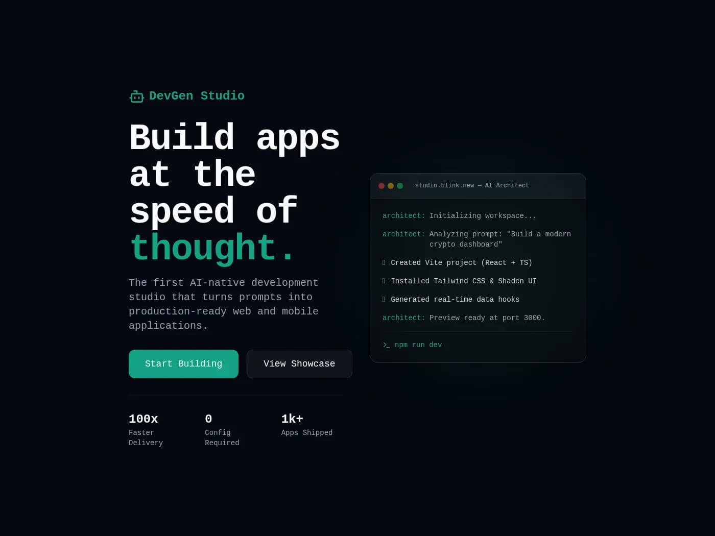 AI DevGen Studio