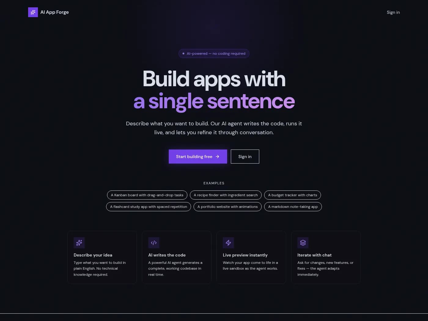 AI App Forge