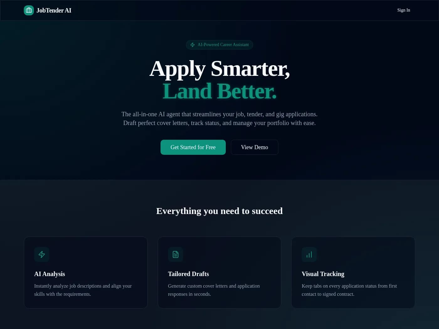 JobTender AI Agent
