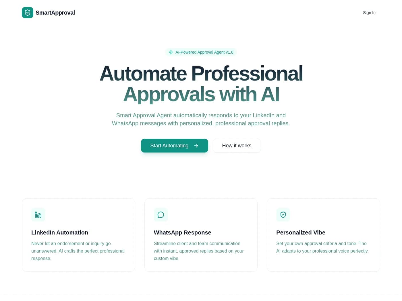 Smart Approval Agent