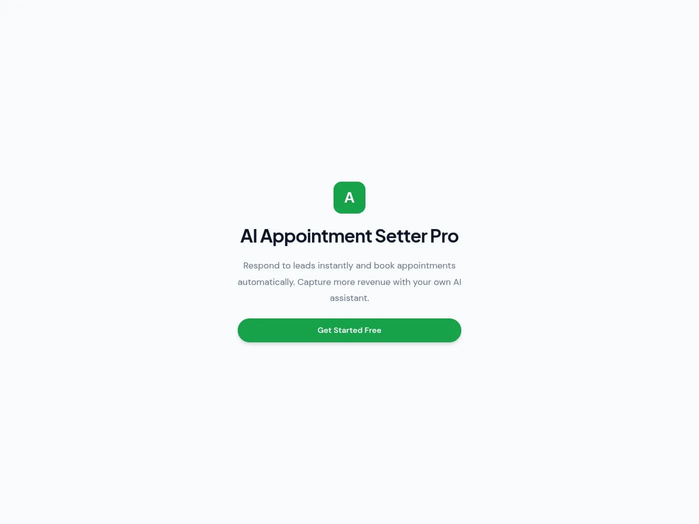 AI Appointment Setter Pro