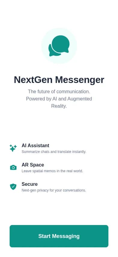 NextGen Chat Messenger