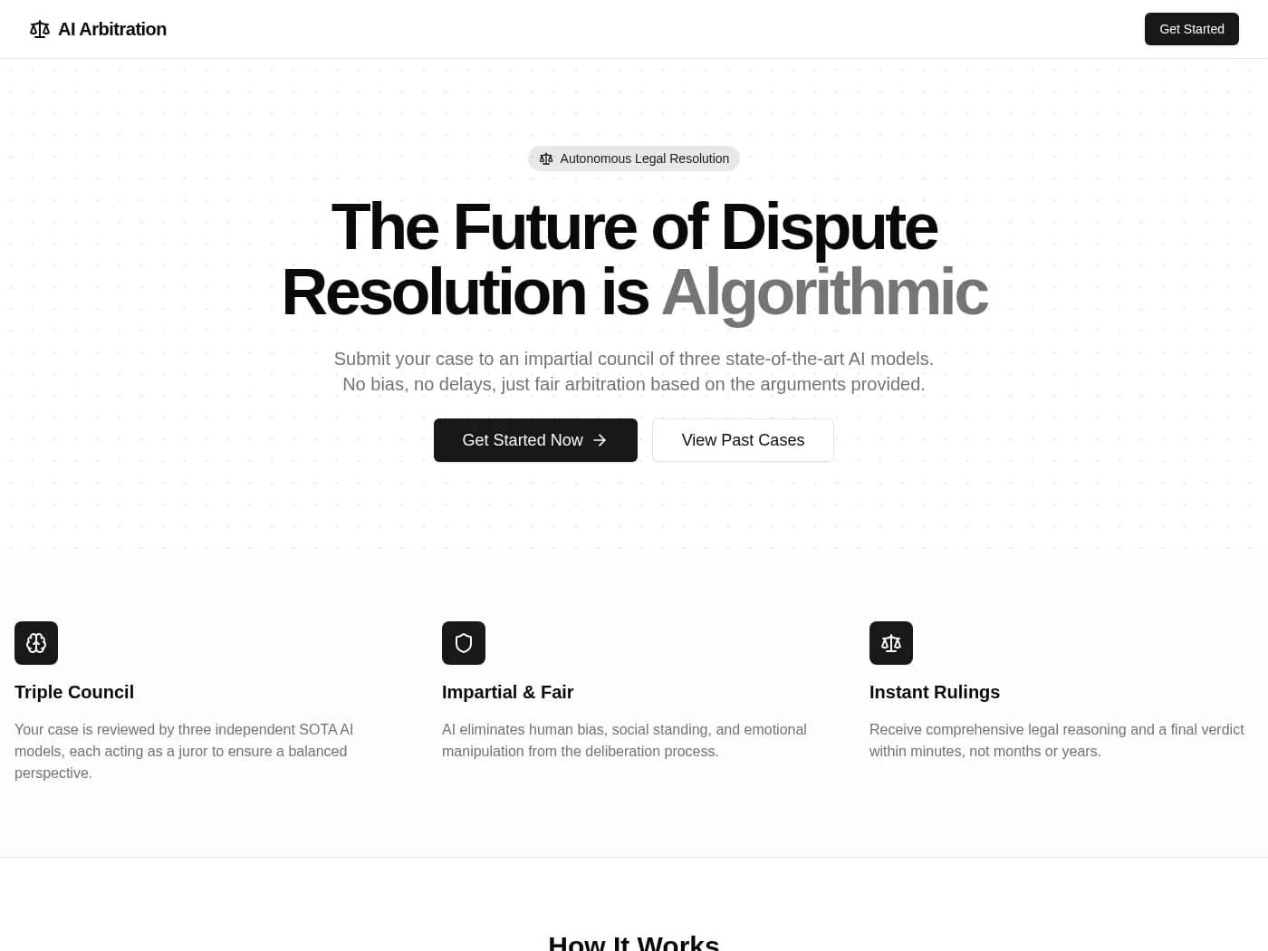 AI Arbitration App