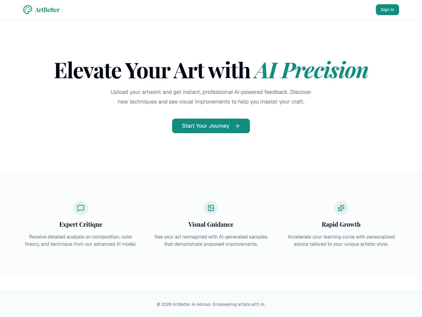 ArtBetter AI Advisor