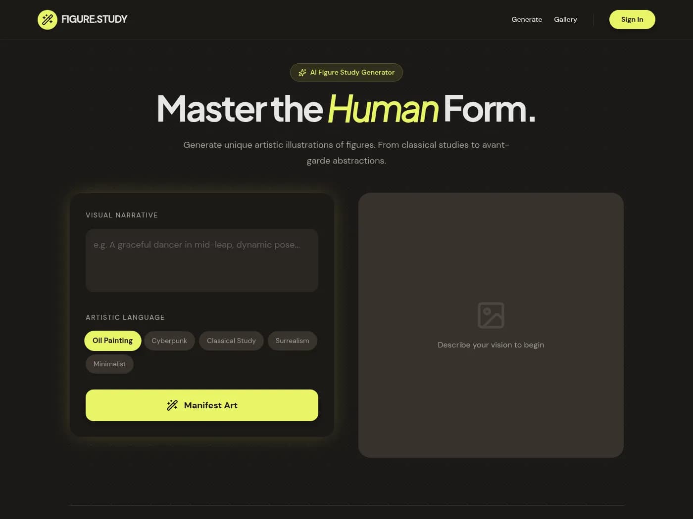 AI Art Figure Creator