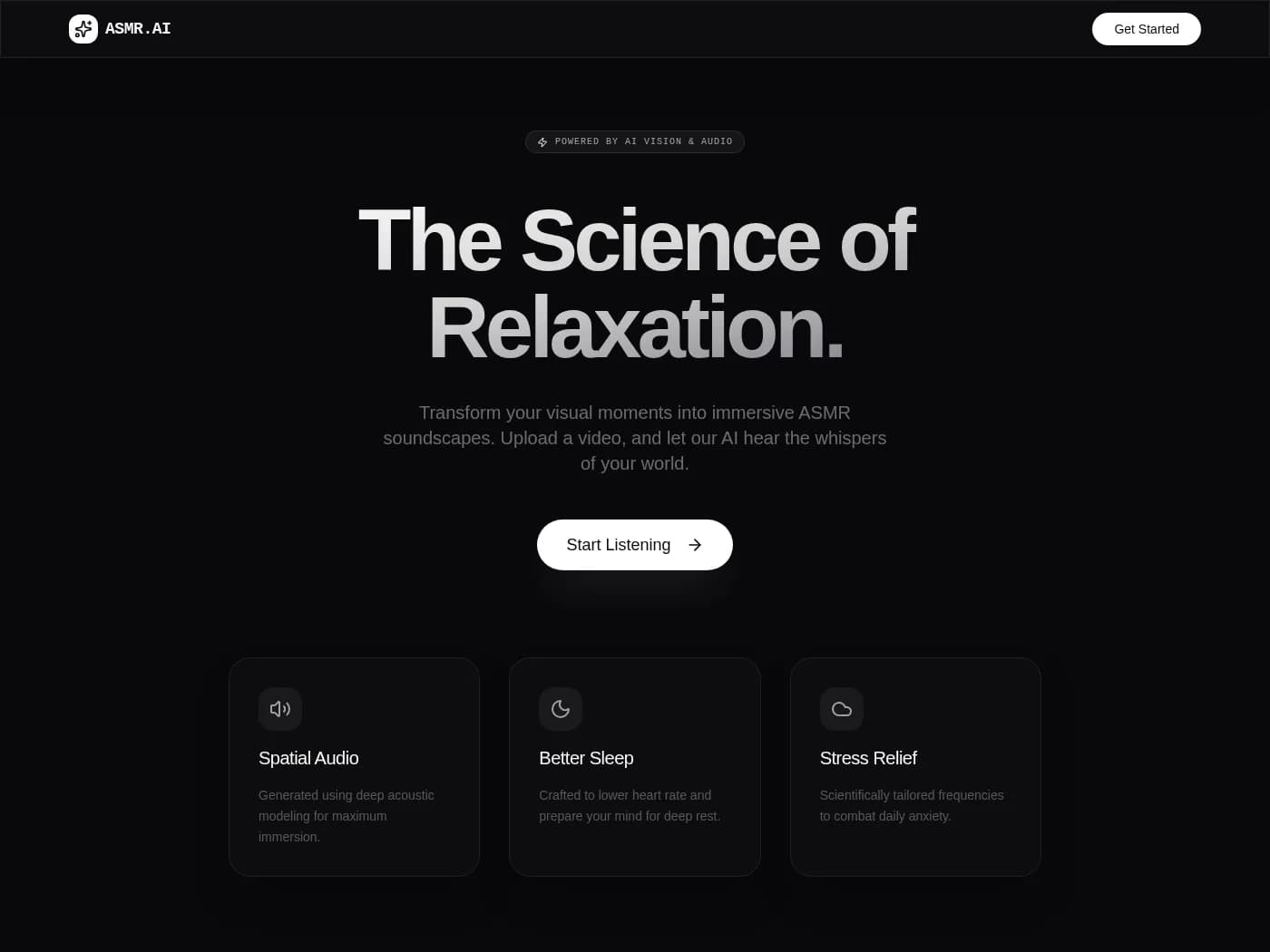 ASMR AI Sound Generator