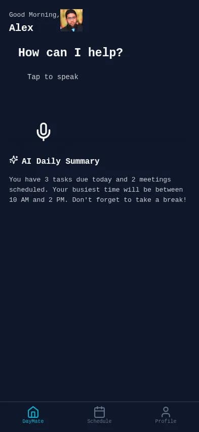DayMate AI Assistant