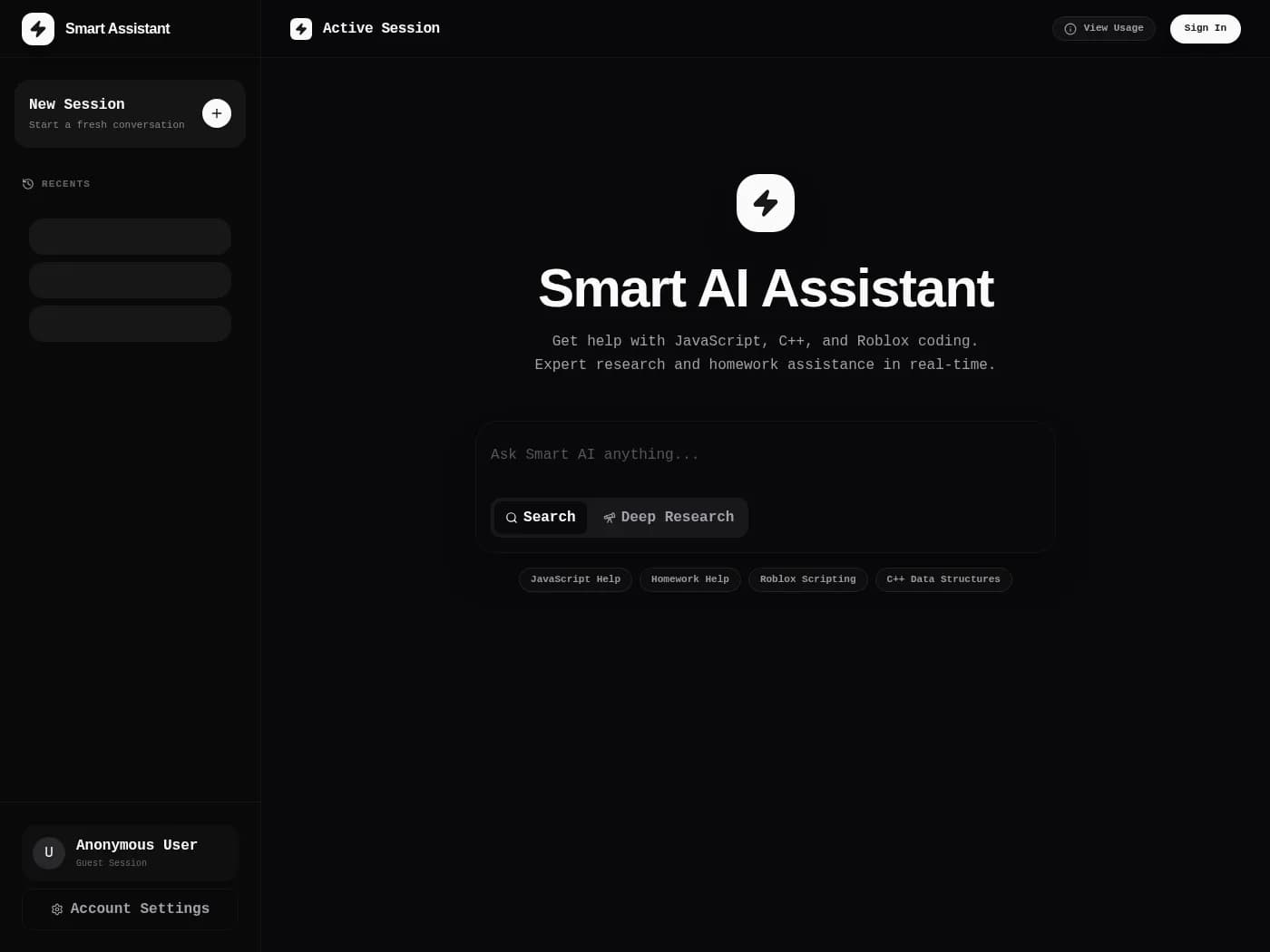 Smart AI Assistant