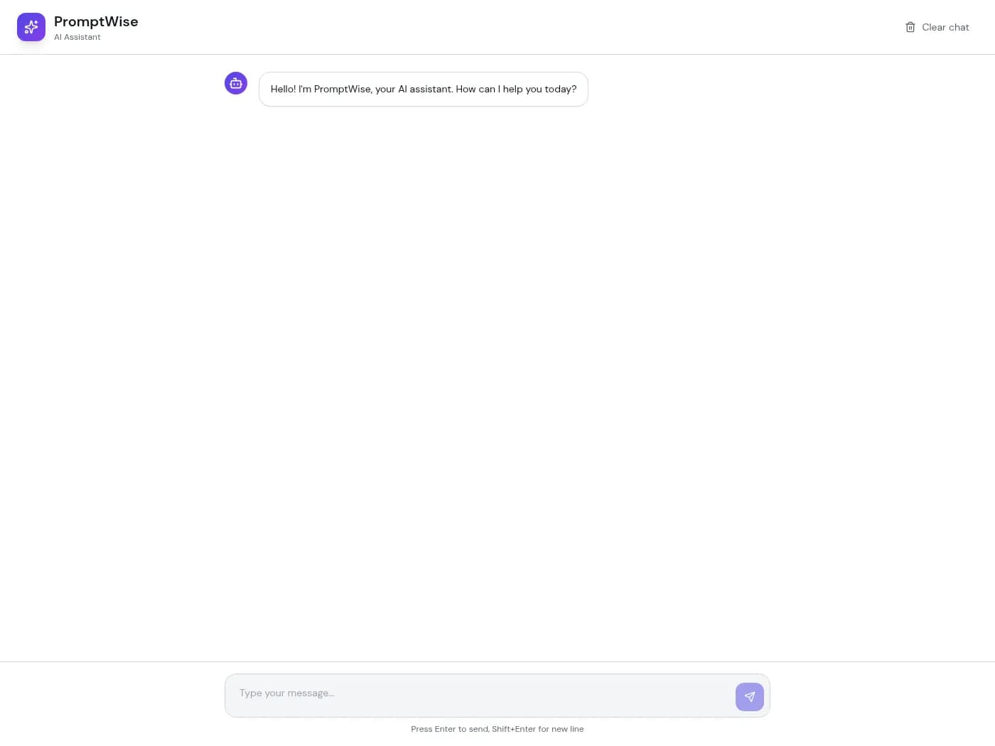 PromptWise AI Assistant