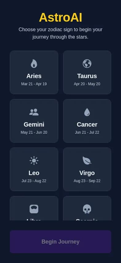 AstroAI Predictions