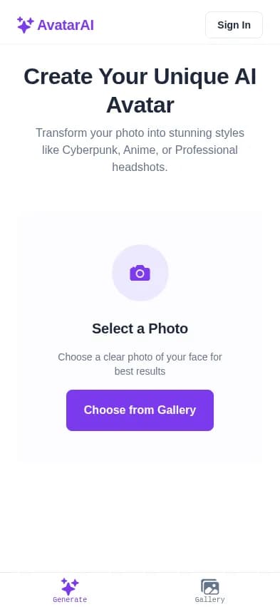 AI Avatar Creator