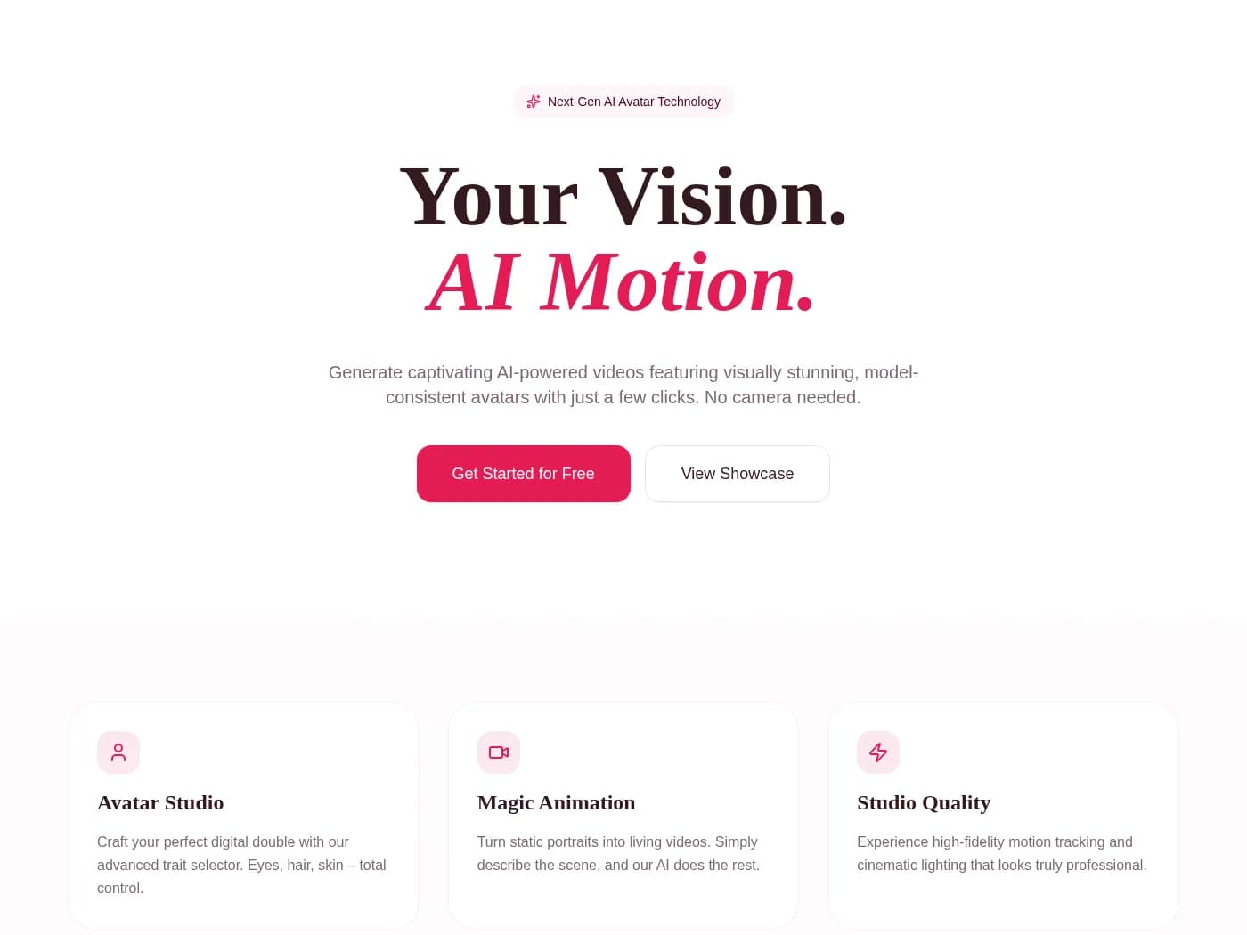 Avatar AI Video Maker