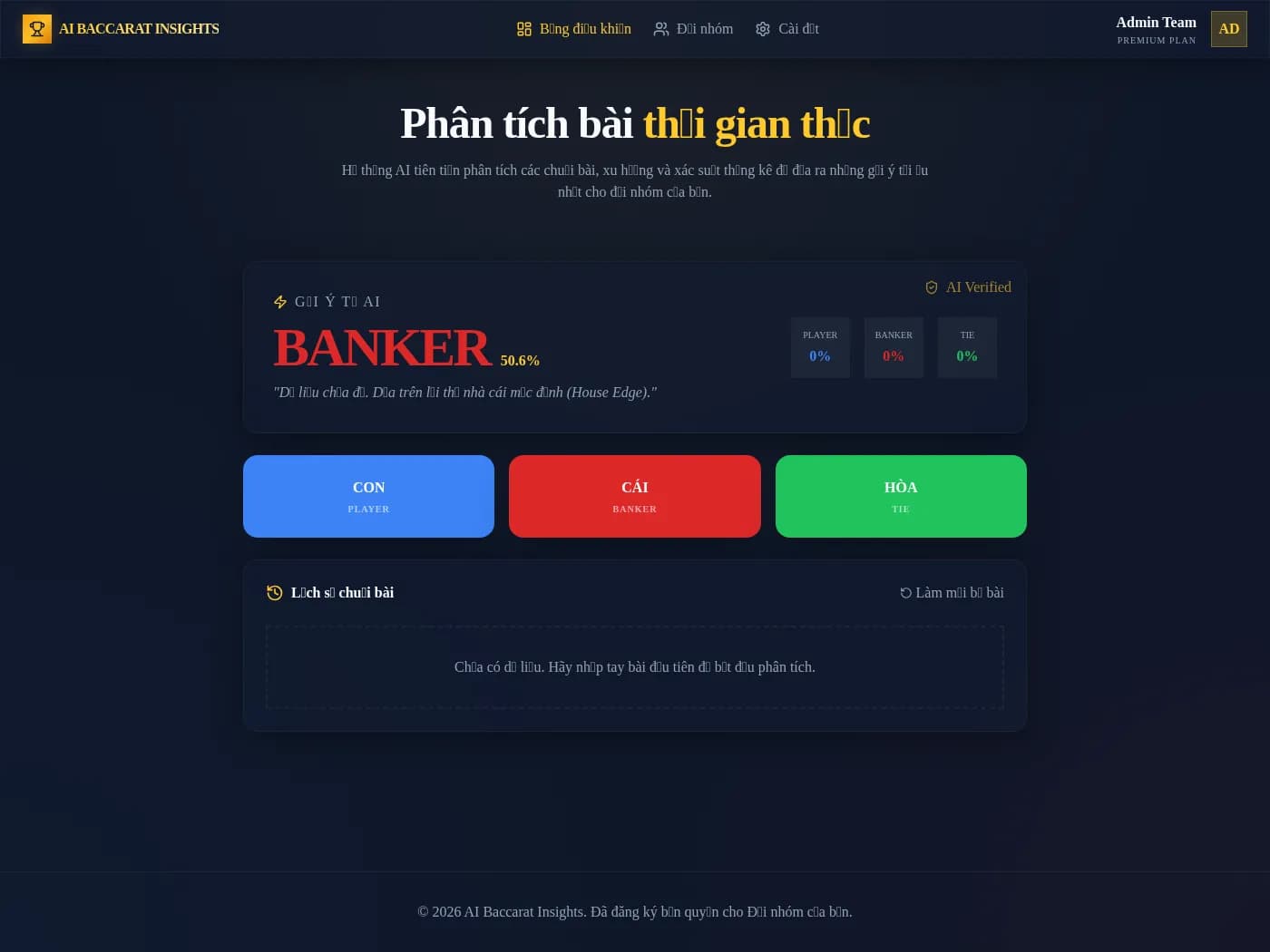 AI Baccarat Insights
