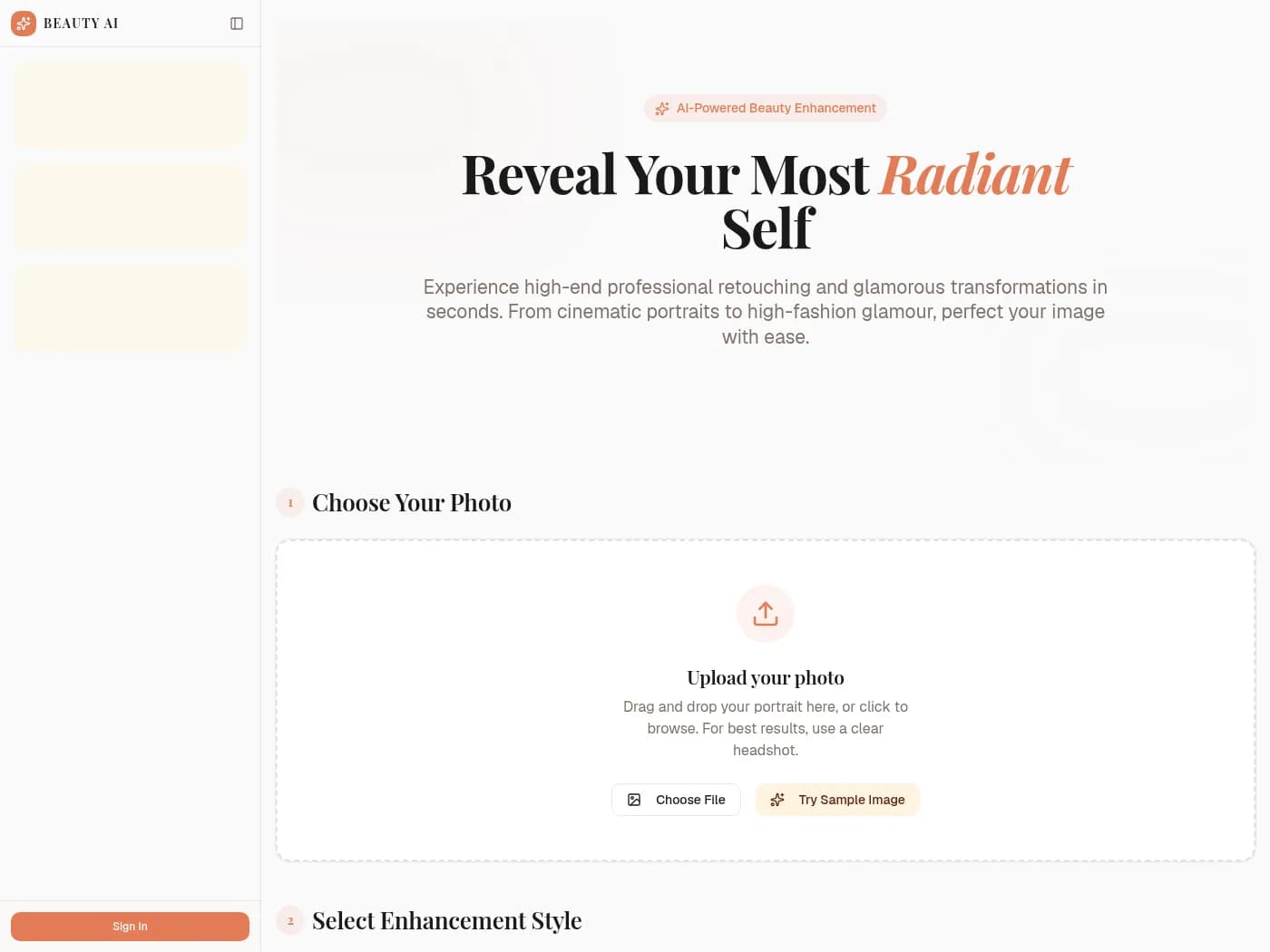 AI Beauty Enhancer