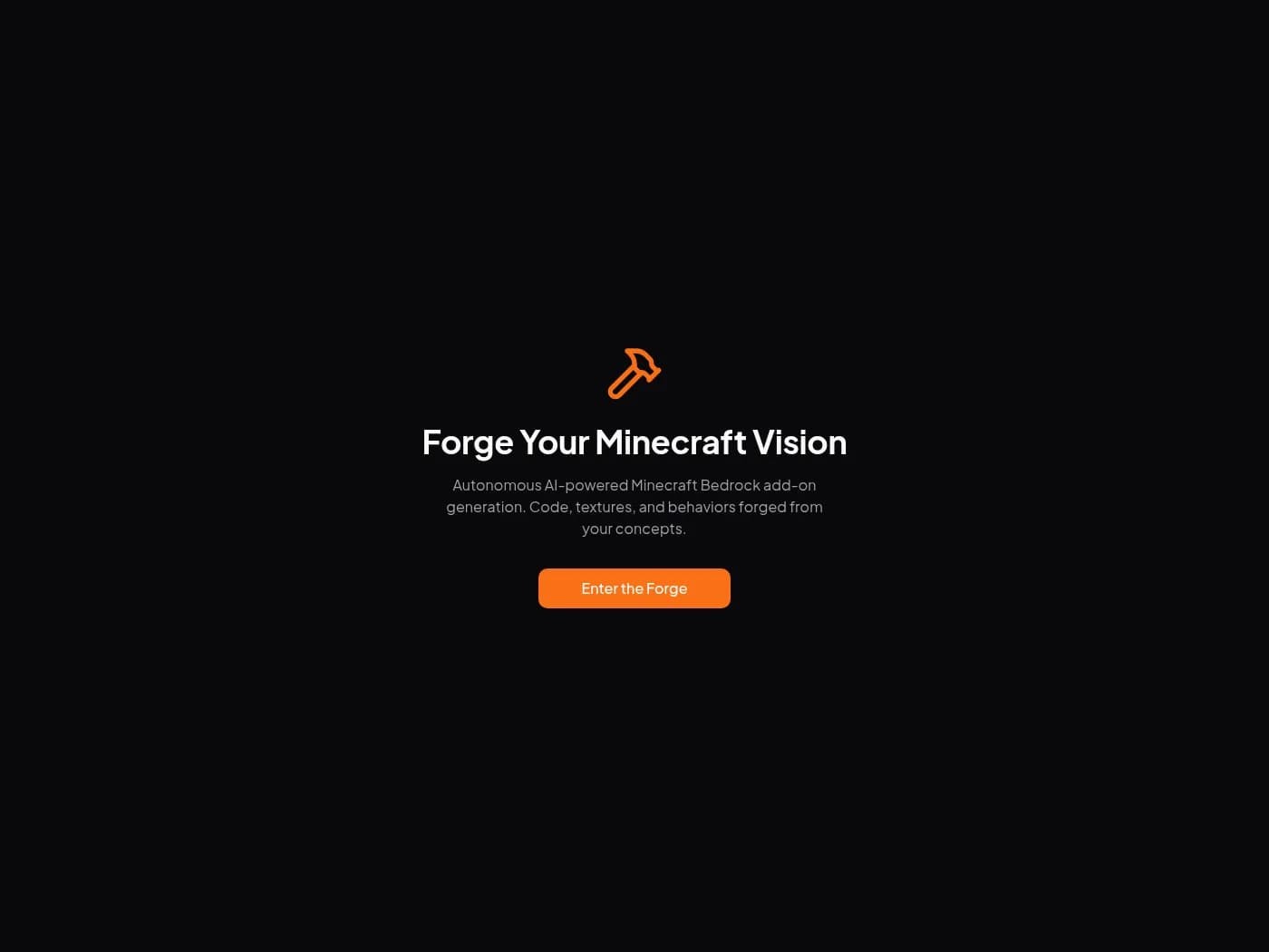 AI Bedrock Addon Forge