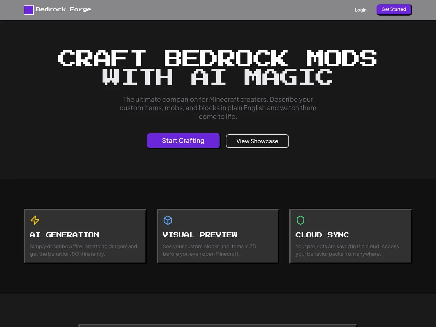 AI Bedrock Mod Maker