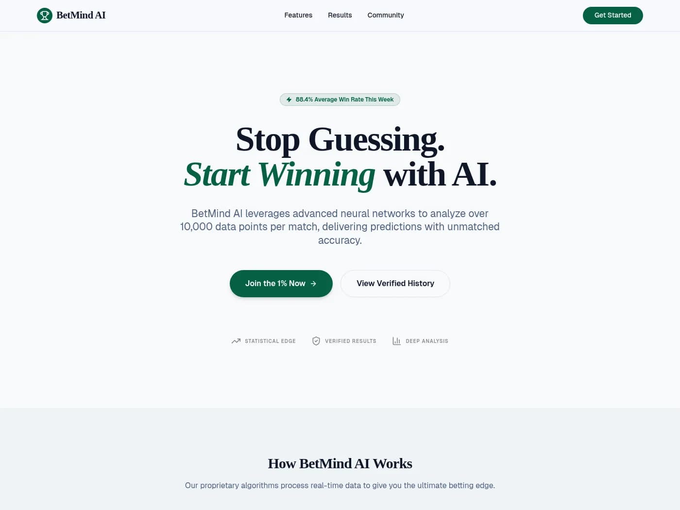AI Betting Predictor
