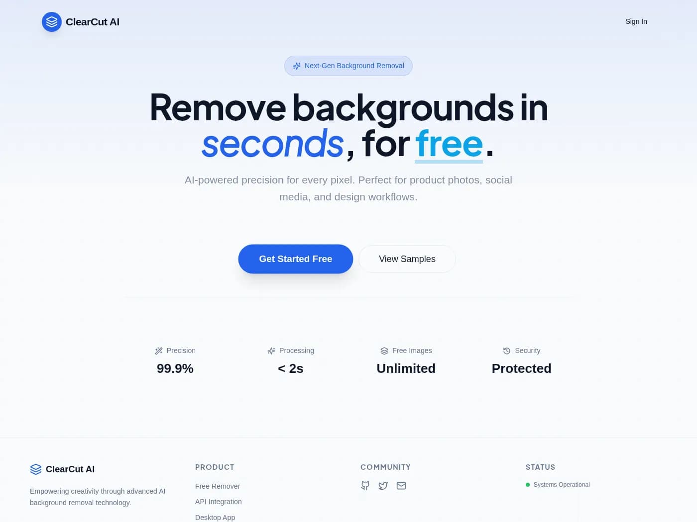 AI Background Remover