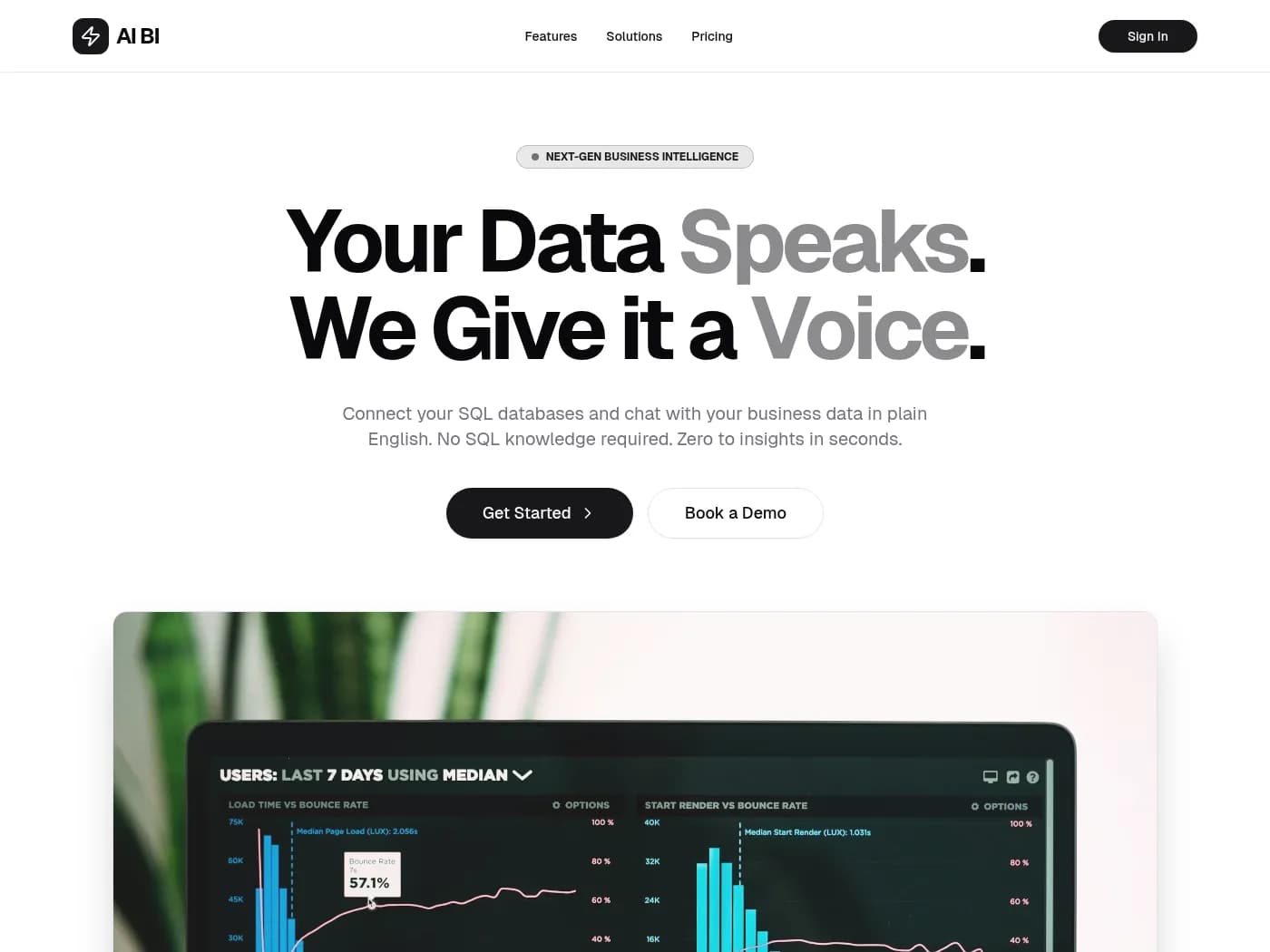 AI BI Dashboard